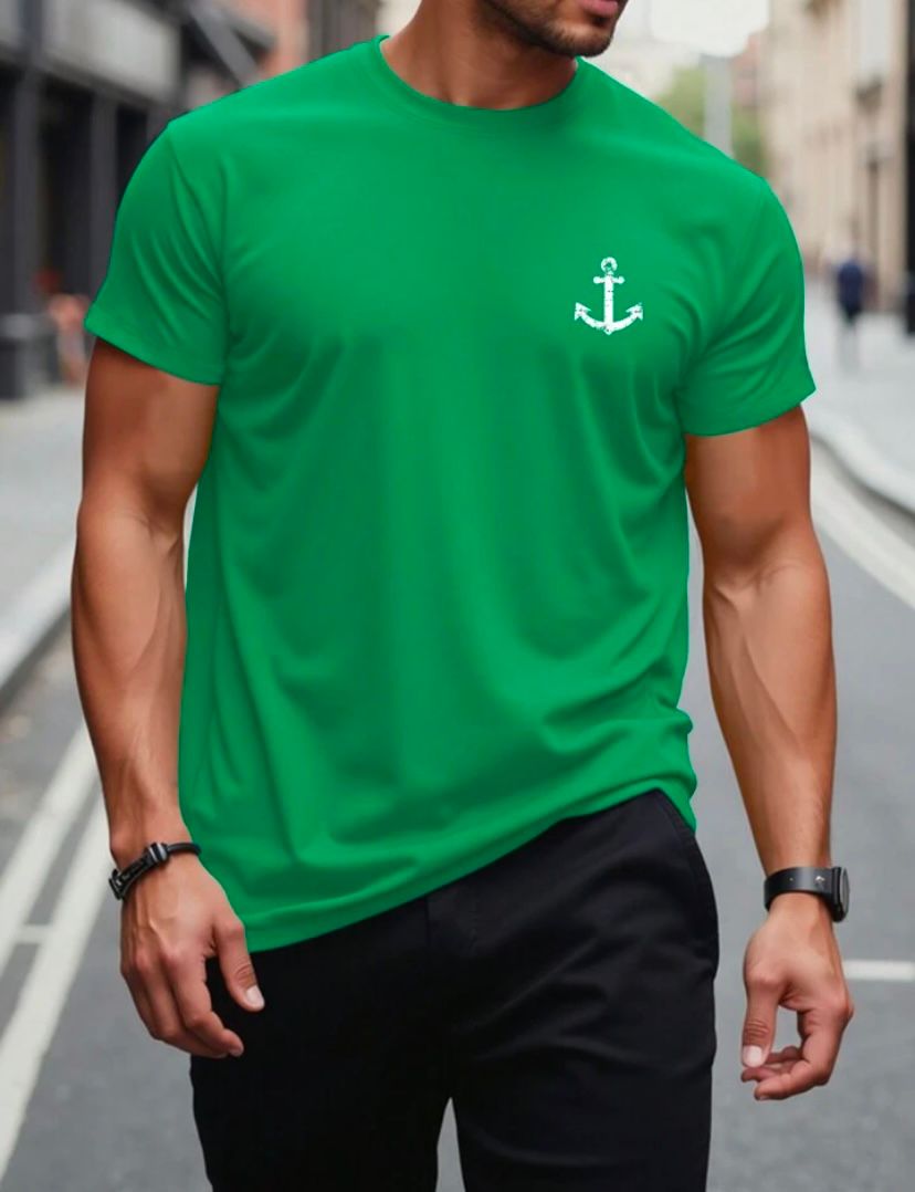 Camiseta Básica Ancla – okeyecuador